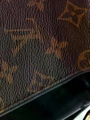 LOUIS VUITTON Vaugirard Monogram Canvas Satchel - Black