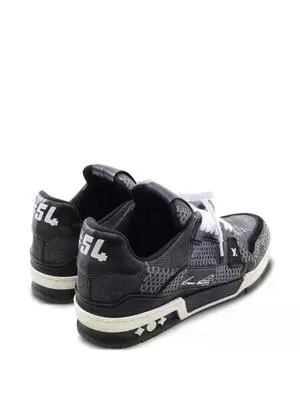 LOUIS VUITTON Monogram Denim Trainer Sneakers
