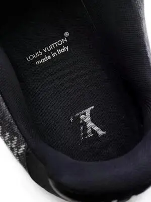 LOUIS VUITTON Monogram Denim Trainer Sneakers