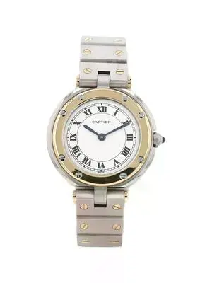 Cartier Santos Ronde 27mm Watch - White