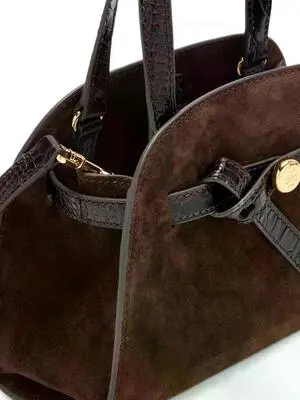 Tory Burch Small Romy Suede Bauletto