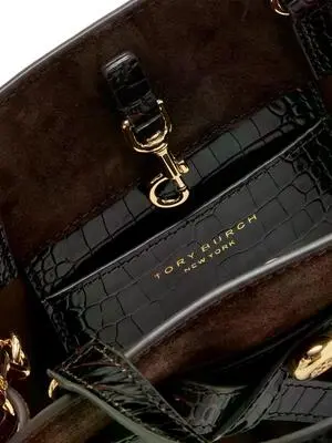 Tory Burch Small Romy Suede Bauletto