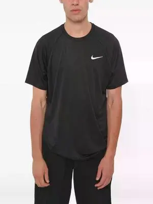 Nike Logo-print Raglan-sleeve T-shirt - Black