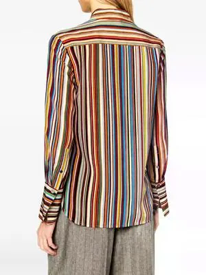 Paul Smith Artist Stripe Silk Shirt