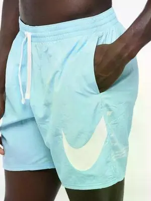 Nike Logo-print Drawstring Swim Shorts