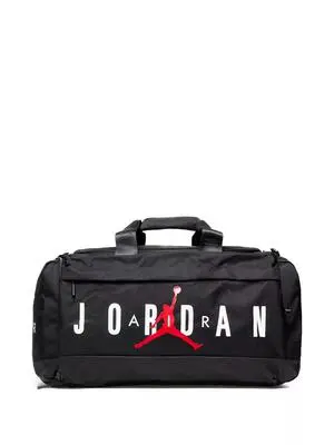 JORDAN Logo-print Duffle Bag - Black