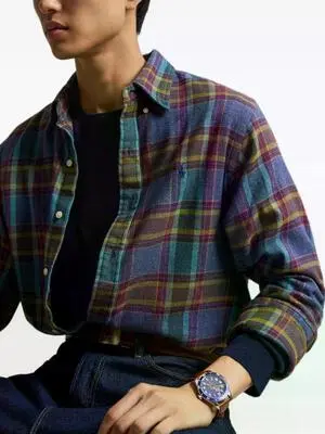 Polo Ralph Lauren Plaid Brushed-flannel Shirt