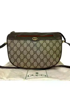 Gucci 20th Century Gg Supreme Web Crossbody Bag