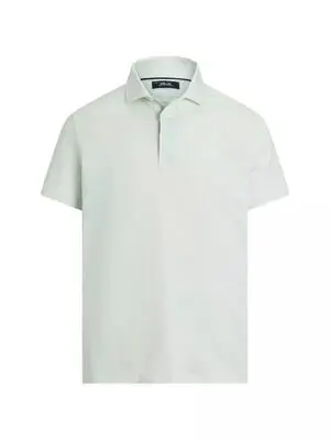 Rlx Ralph Lauren True-stay Geometric-print Polo Shirt - Green