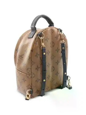 LOUIS VUITTON 2019 Palm Springs Monogram Reverse Backpack - Brown