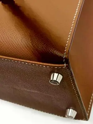 Hermès 2021 Kelly Sellier 28 Handbag - Brown