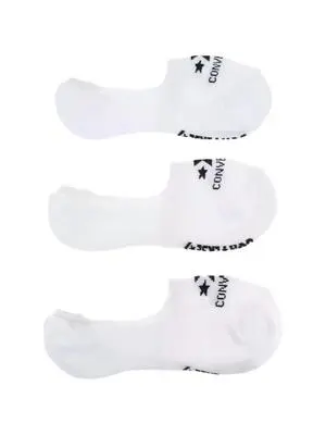 CONVERSE Ultra-low Logo-print Socks - White