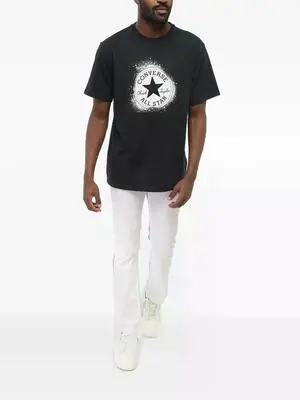 CONVERSE Chuck Taylor Distort Spray Paint Logo-print T-shirt
