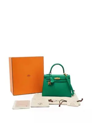 Hermès 2021 25 Kelly Sellier Two-way Handbag
