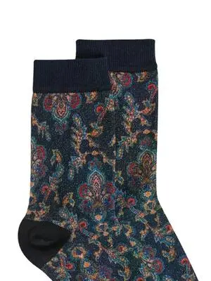 Momoni Nanami Printed Socks
