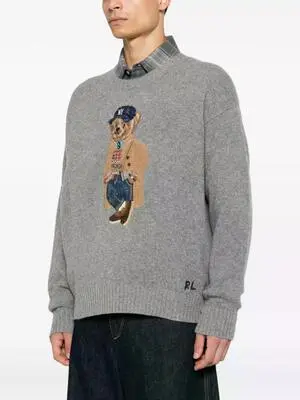 Polo Ralph Lauren Polo Bear Intarsia-knit Sweater