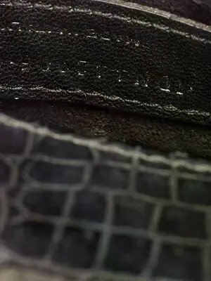 Saint Laurent Medium Sunset Crocodile-embossed Shoulder Bag