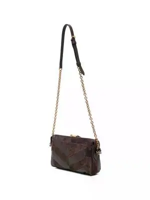 Valentino Garavani Panthea Small Shoulder Bag In Suede And Nappa Leather