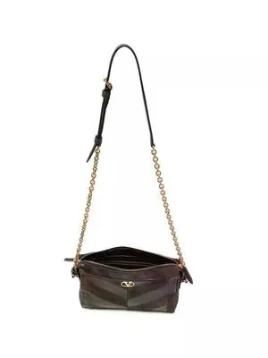 Valentino Garavani Panthea Small Shoulder Bag In Suede And Nappa Leather