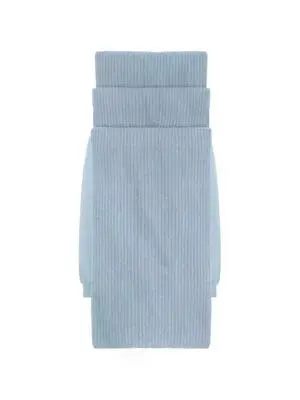 Malo Ribbed-knit Cashmere Scarf