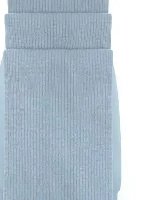 Malo Ribbed-knit Cashmere Scarf