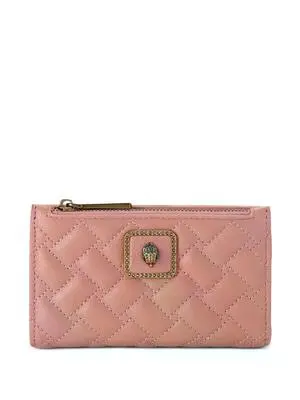 Kurt Geiger Quilted Leather Wallet - Pink