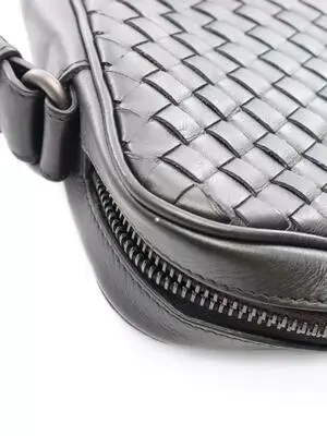 Bottega Veneta 2010s Intrecciato Messenger Bag