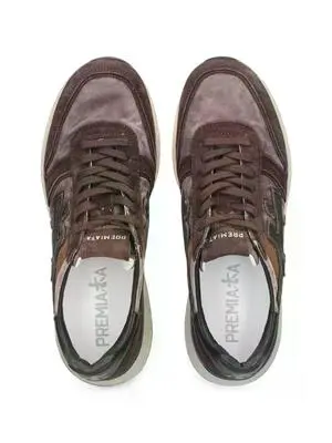 Premiata Mick 8434 Paneled Sneakers