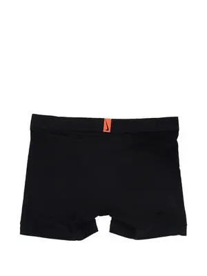 Nike Logo-waistband Stretch Boxer Briefs - Black