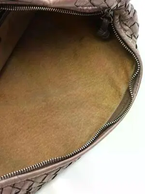 Bottega Veneta 2000s Intrecciato Shoulder Bag - Brown