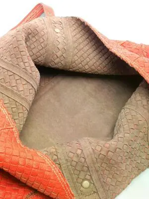 Bottega Veneta 2000s Intrecciato Leather Tote Bag