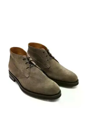 FERRAGAMO Sebastiano Suede Desert Boots