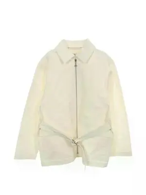 Hermès Belted Zip-up Jacket