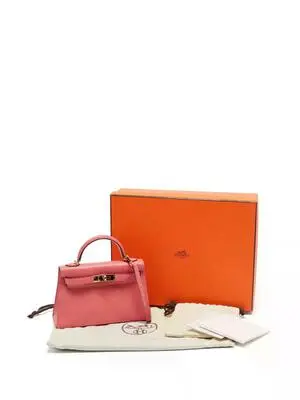 Hermès Mini 20 Kelly Ii Sellier Tote Bag