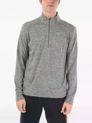 Nike Dri-fit Logo-print Sweatshirt - Grey