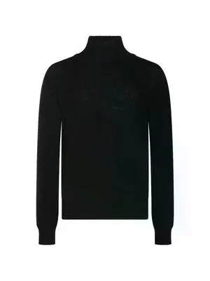 Rick Owens Ribbed-knit Roll-neck Sweater