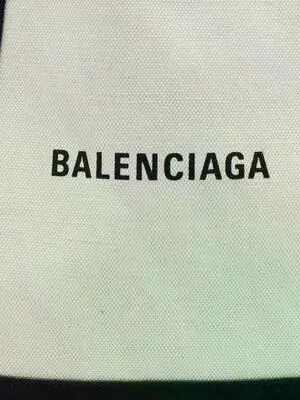 Balenciaga Small Cabas Leather-trim Tote Bag