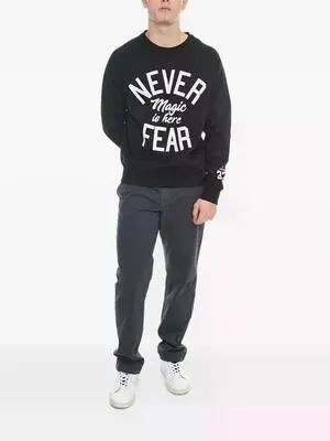 SCRIMMAGE Logo-print Cotton Sweatshirt - Black
