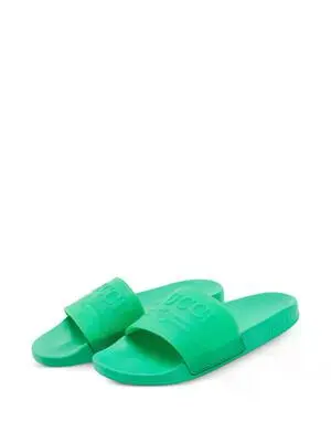 Gucci Logo-embossed Slides