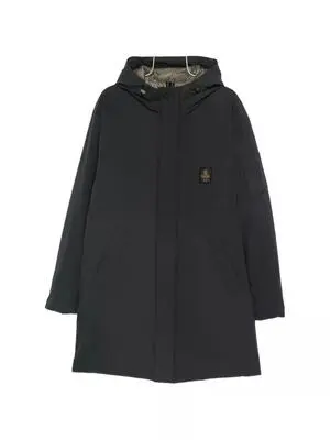 REFRIGIWEAR Hooded Logo-patch Jacket - Blue