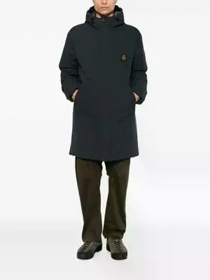 REFRIGIWEAR Hooded Logo-patch Jacket