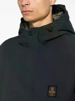 REFRIGIWEAR Hooded Logo-patch Jacket