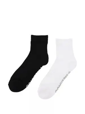 CONVERSE Logo-print Quarter-length Socks