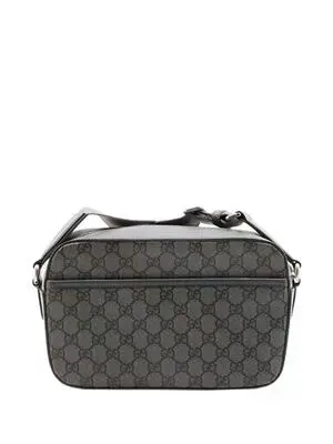 Gucci 2016-2026 Small Gg Supreme Ophidia Crossbody Bag - Grey