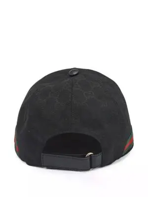 Gucci Monogram Web Stripe Baseball Cap