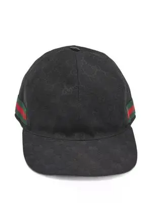 Gucci Monogram Web Stripe Baseball Cap