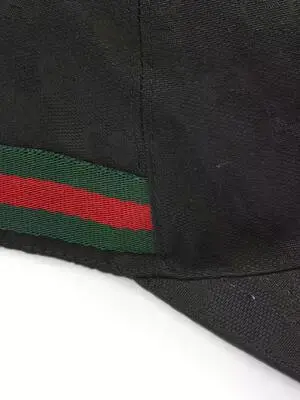 Gucci Monogram Web Stripe Baseball Cap