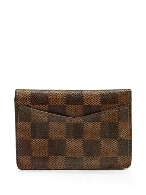 LOUIS VUITTON 2015 Damier Ebene Wallet