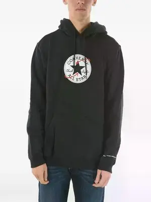 CONVERSE Chuck Taylor Logo-print Hoodie - Black