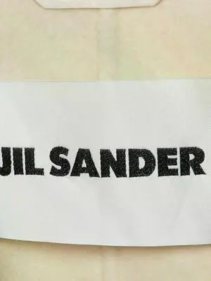 JIL SANDER Belted Single-breasted Coat